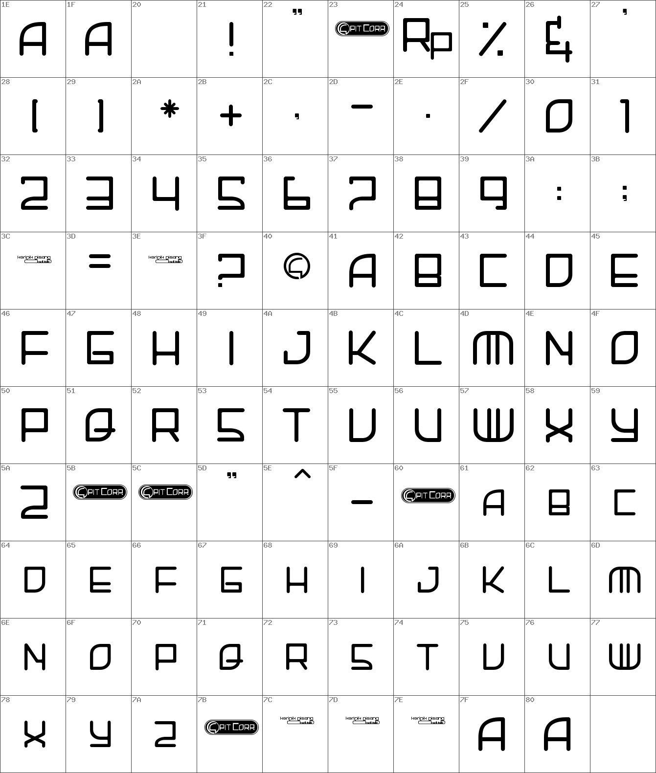 Lucifer font